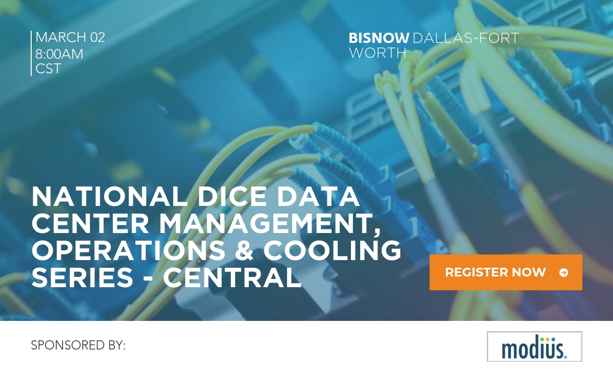 National DICE Data Center Management, Operations & Cooling Series ...